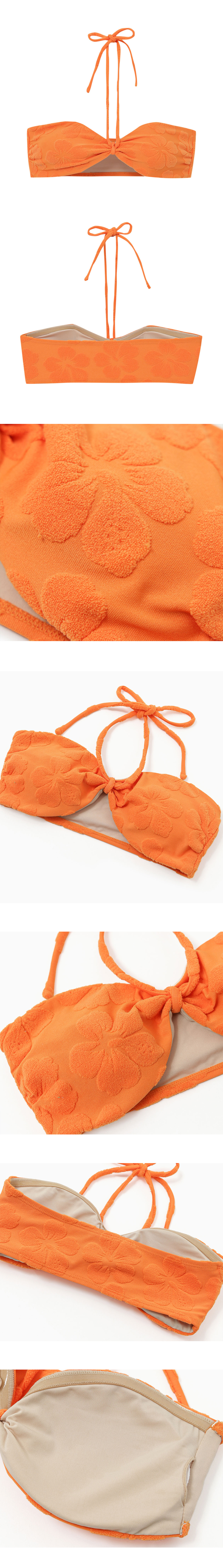 MUSINSA公式 | SURFEA COCO BIKINI TOP_ORANGE